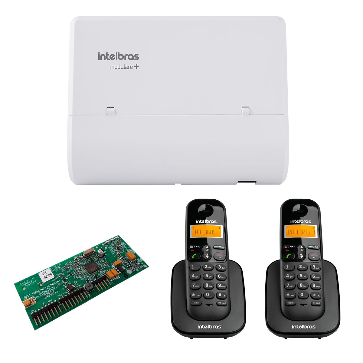 Kit Central Modulare Mais com Instalação - Intelbras