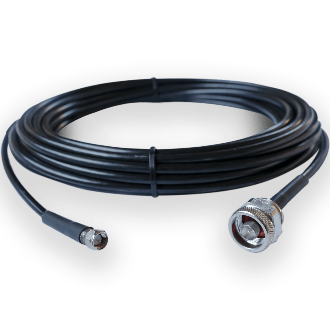 Cabo Coaxial DLC58 10m Conectores N-TNC Intelbras CCX 1001 - Intelbras