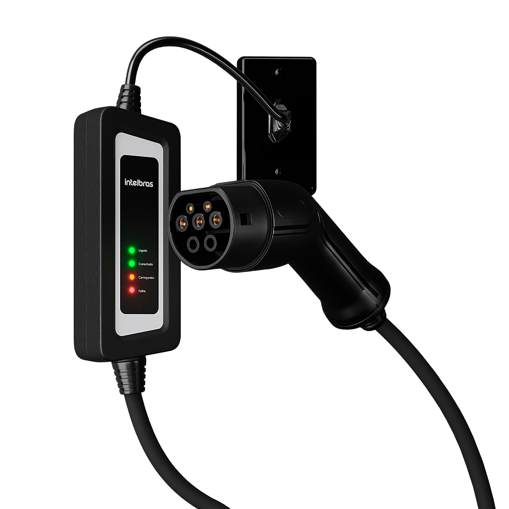 Carregador portátil para veículos elétricos Mini - AC 3 kW - Intelbras