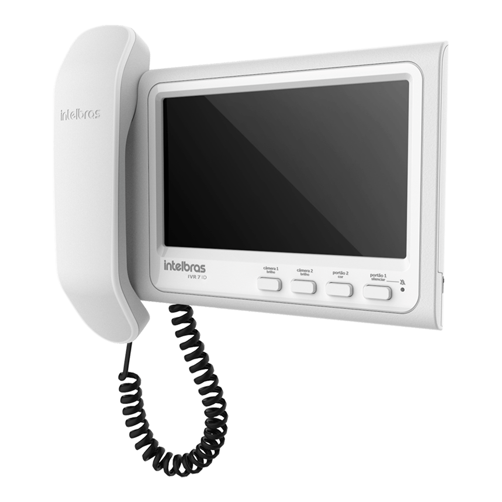 Vídeoporteiro Residencial com Monofone IVR 7 ID Intelbras - Intelbras