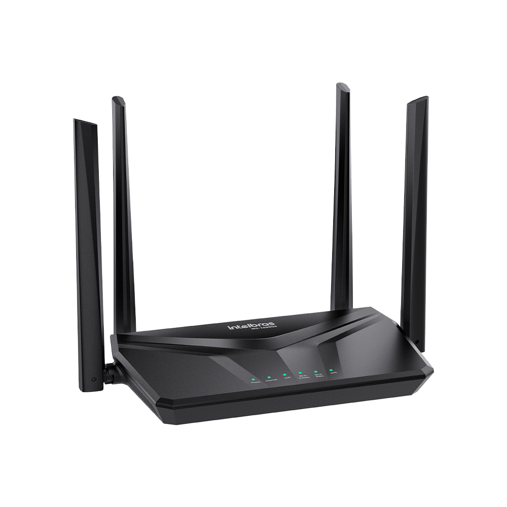 Roteador Wi-fi Alto Desempenho W5-1200 GS Preto Intelbras - Intelbras
