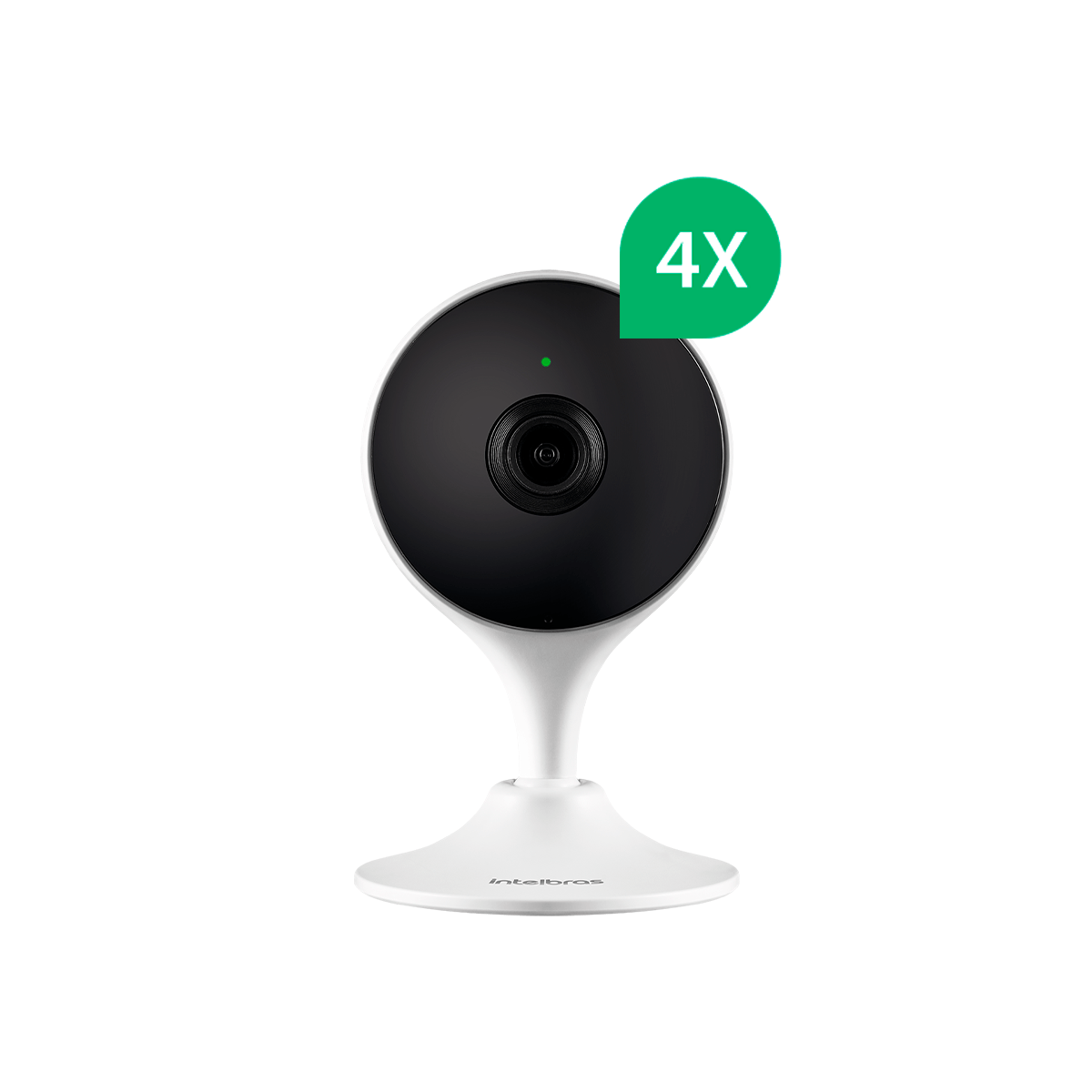 Kit Câmera de Vídeo Wi-fi Intelbras IM3 C - 4 unidades - Intelbras